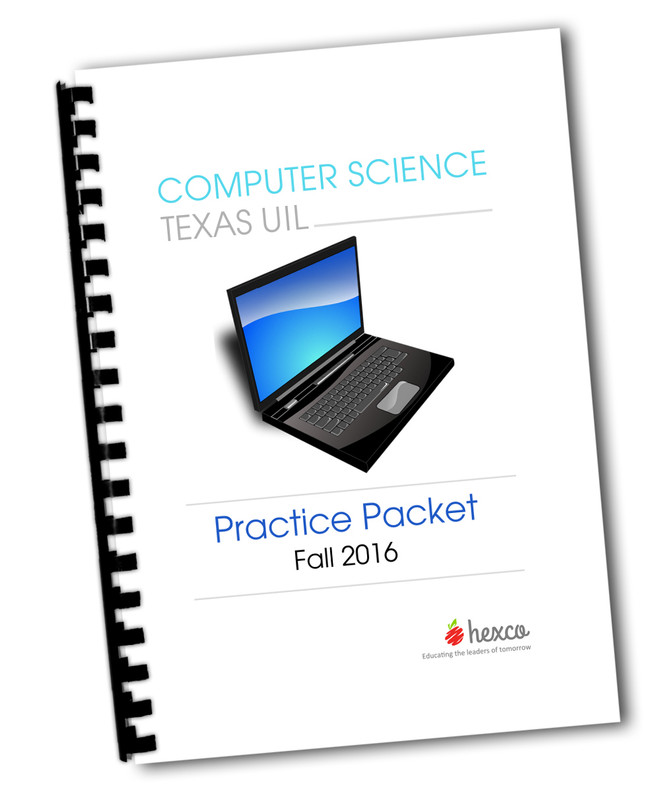 UIL Computer Science Practice Packet Java | Hexco