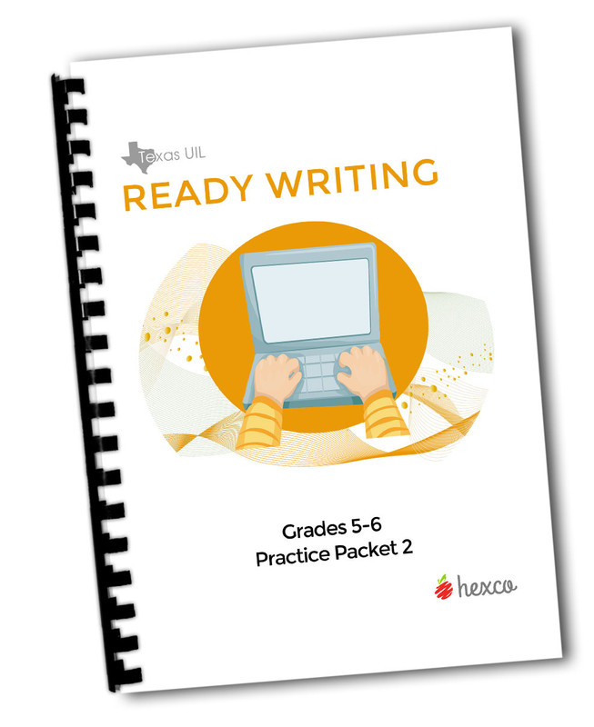Ready Writing Practice Packets for Lower Grades | UIL Ready Writing ...