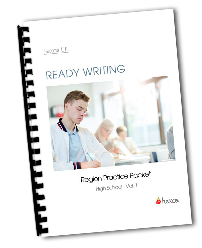 UIL/TAPPS State Ready Writing Practice Packets | Study Materials for ...