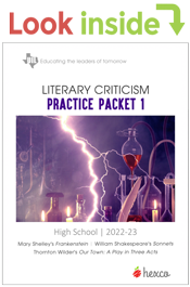 UIL Literary Criticism Practice Packets: High School