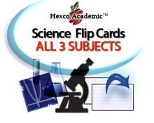 UIL Science FlipCards | Biology, Chemistry and Physics