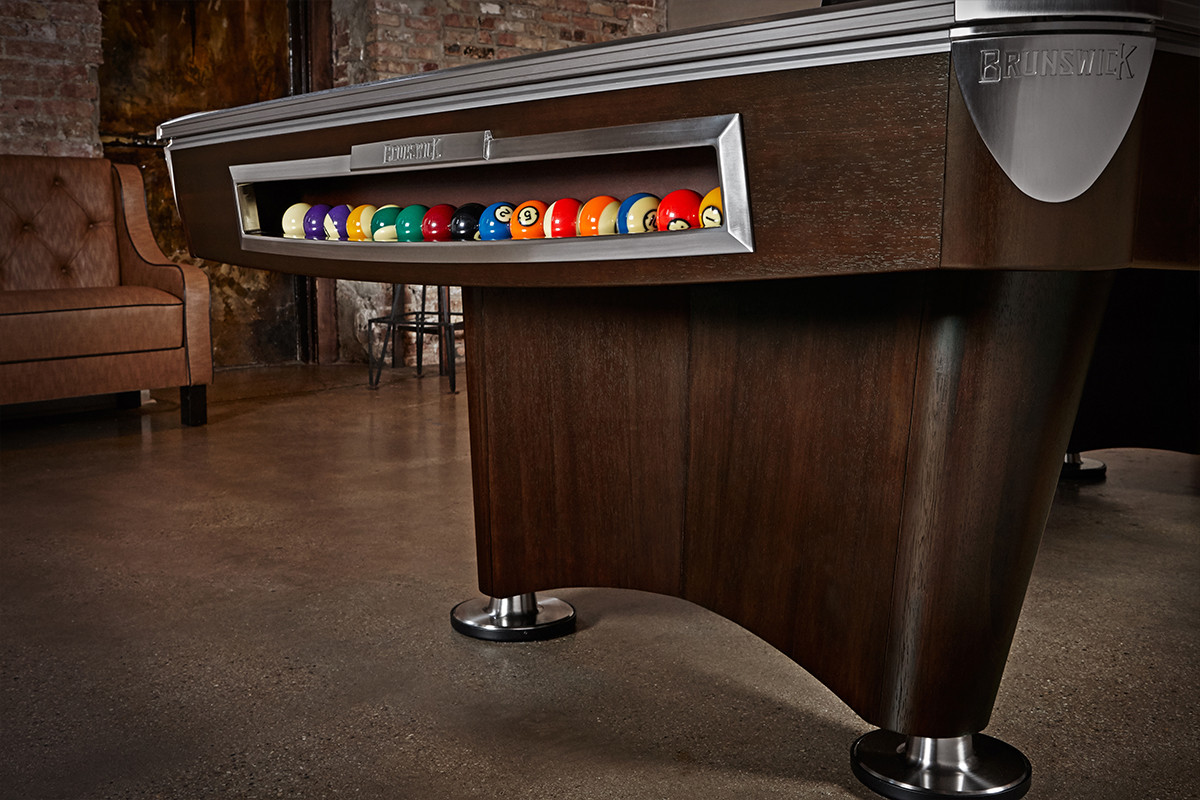 Gold Crown 9' Pool Table | Ready-to-Ship by Brunswick | Jack Game Room