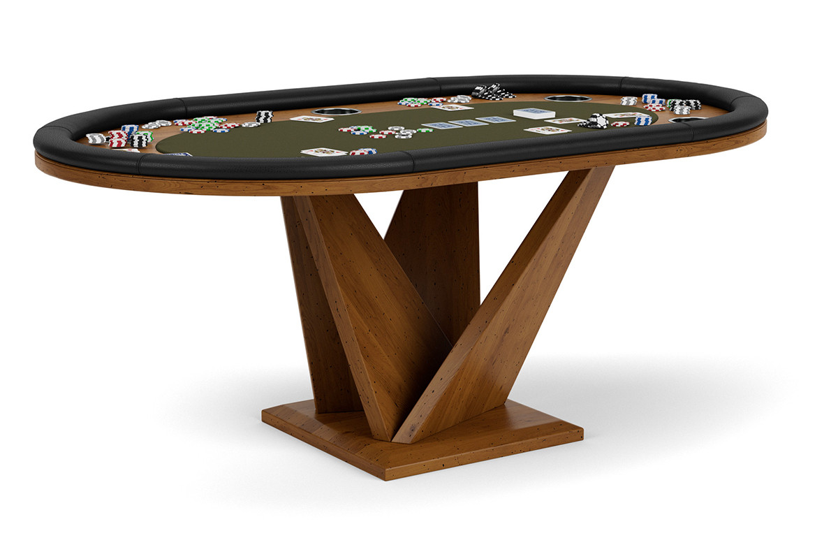 Build Your Own Custom 72" Oval Poker Table | Jack Game Room