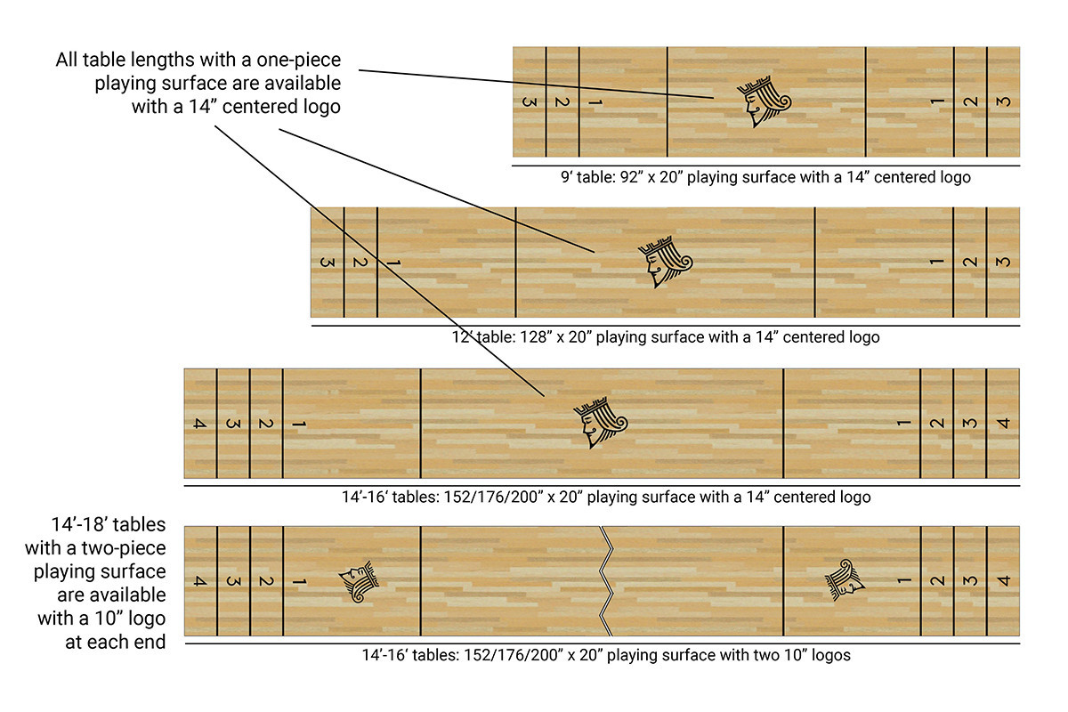 Westlake Custom Shuffleboard Table | Jack Game Room