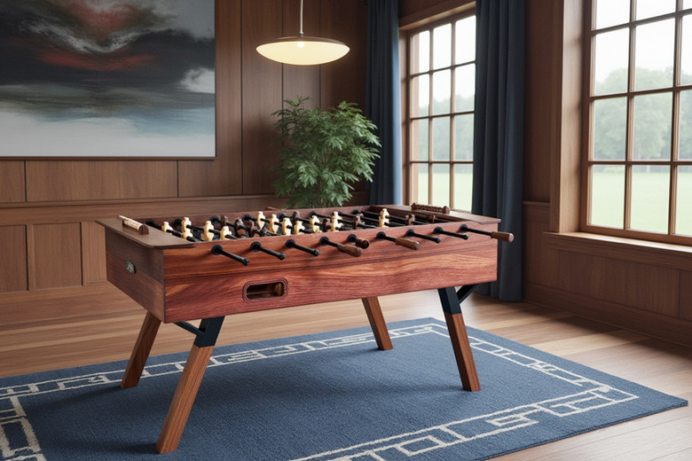 Kenari Indoor Foosball Table by SW Studios for Jack Game Room