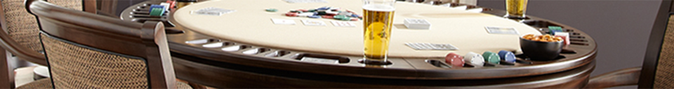 Reversible Poker Tables | Reversible Game Tables | Jack Game Room