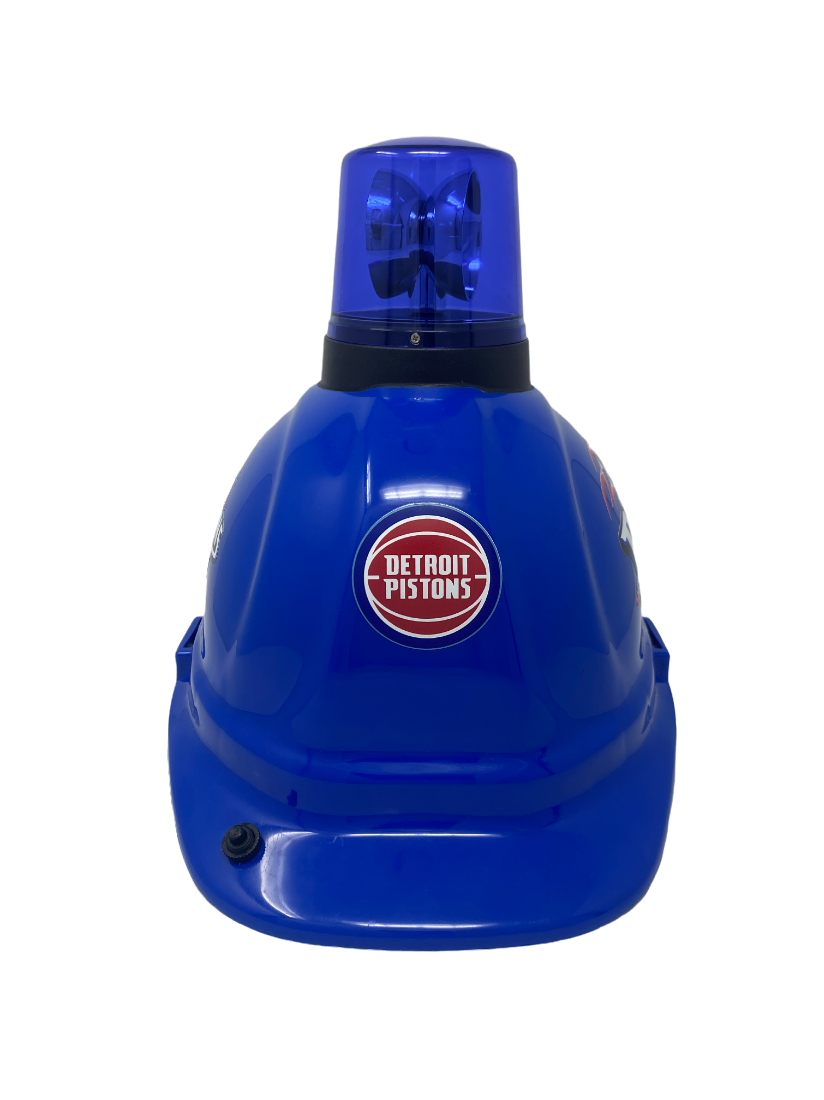Authentic Detroit Pistons Hard Hat - Robert Frost Quality