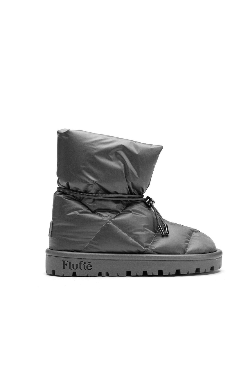 Flufie Metallic Serie Sonic Silver Down Boots - Robert Frost Quality