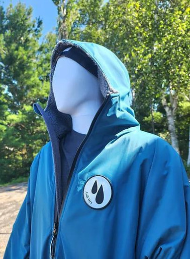 Aull-Dry Stormies Waterproof Jacket Leland Blue - Robert Frost Quality
