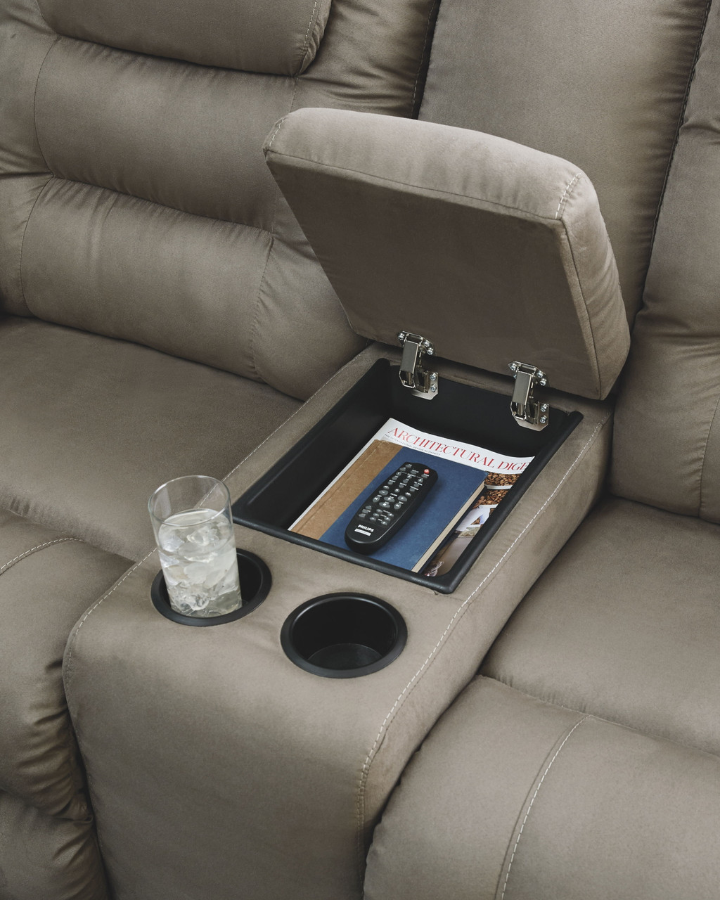Segburg cobblestone reclining sectional store