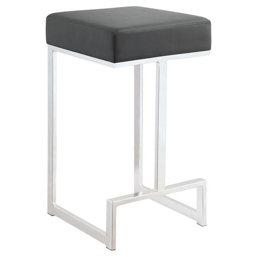 The Gervase Counter Height Stool Grey sold at Hilton Furniture serving ...