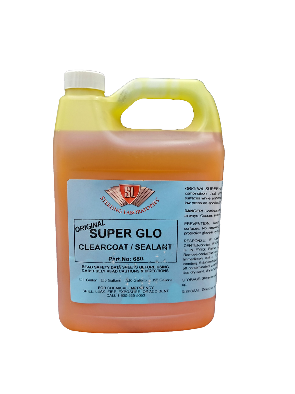 Hi-Tech Industries 680-01 Original Super Glo Sealer Wax - 1 Gal