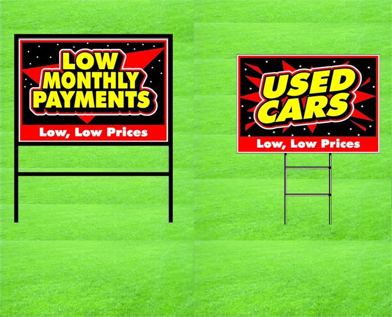 EZ Lettering 904 Deluxe Holder for Curb Sign