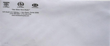 Shop Custom Printed Envelope #10 | Car Dealer Depot