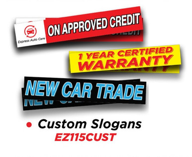 Custom Slogan Decals