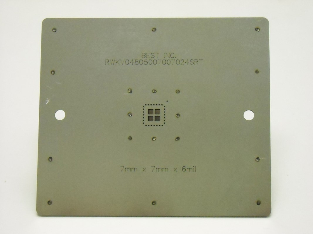 Rework stencils | PCB Rework | SMT Stencils - Soldertools.net