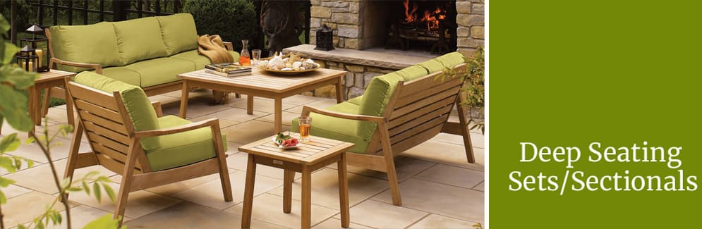 Outdoor Deep-Seating Sets and Sectionals