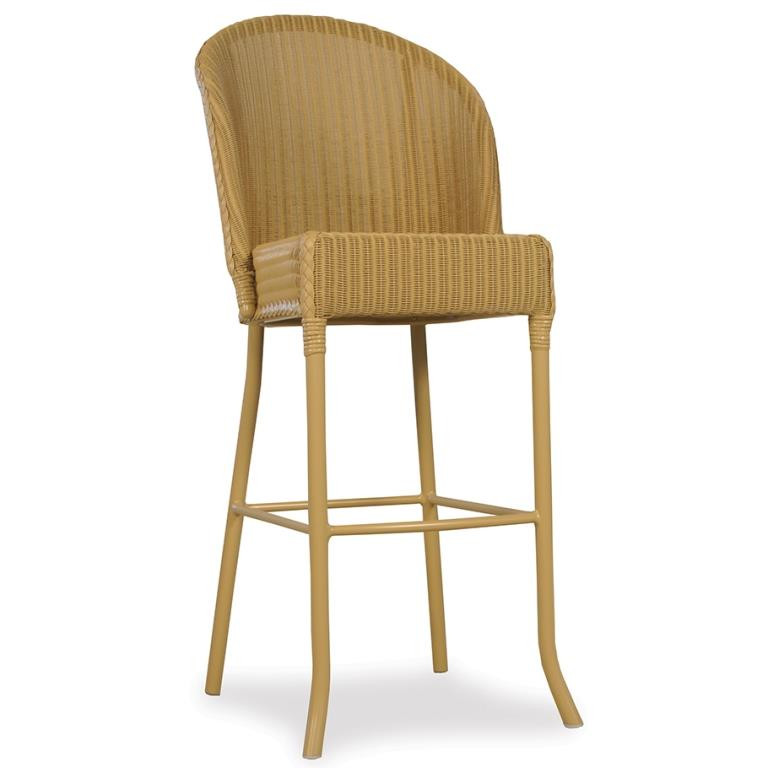 Lloyd Flanders Universal Loom Rounded Back Bar Stool