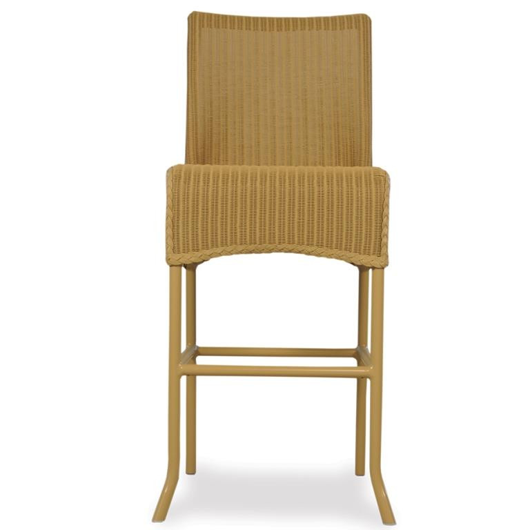 Lloyd Flanders Universal Loom Squared Back Bar Stool
