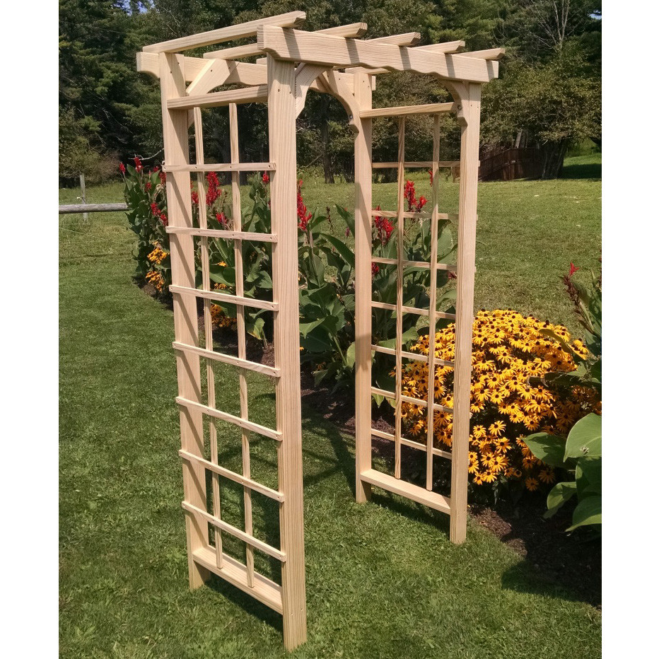 Morgan Flat Top Arbor|OutdoorFurniturePlus.com