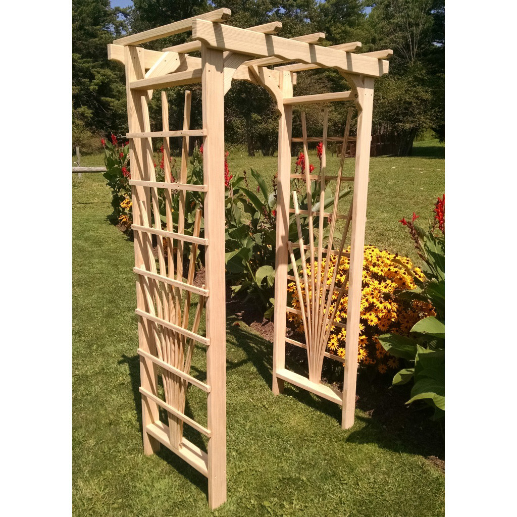Morgan Flat Top Arbor|OutdoorFurniturePlus.com