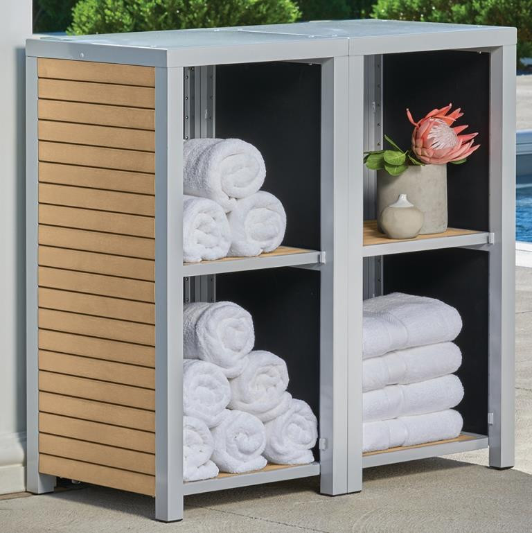 Two-Piece Outdoor Storage Set|Patio Storage for Sale
