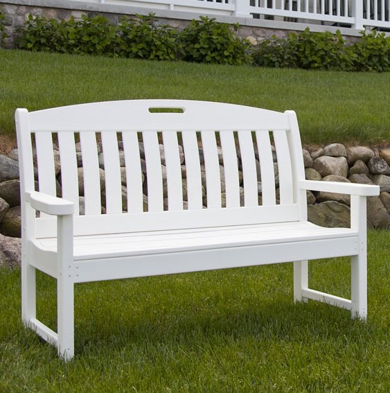 POLYWOOD® 60-Inch Nautical Outdoor Bench for Sale