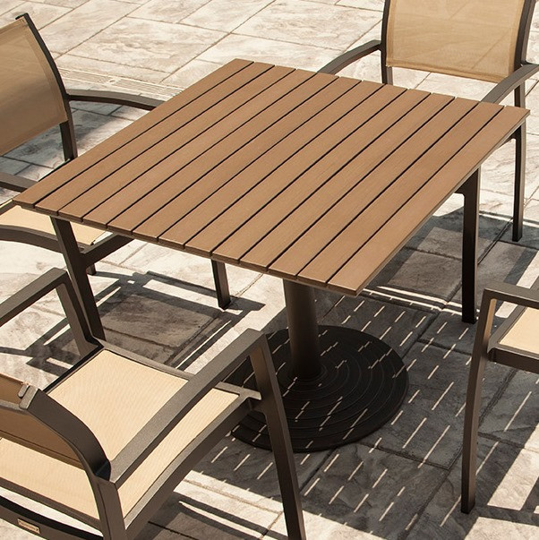 Durawood Slat Square Dining Table Top|Table Tops for Sale