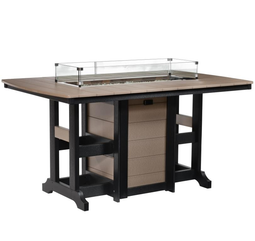 Berlin Gardens Resin Garden Classic Counter Fire Table