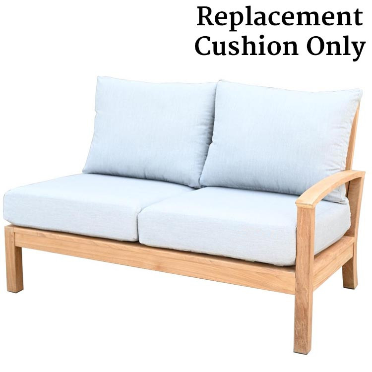 Three Birds Casual St. Lucia Right Arm Loveseat Replacement Cushion Only