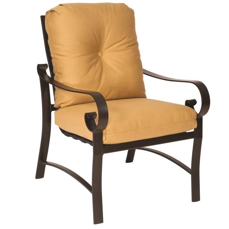 Woodard Belden Dining Armchair | Patio Dining Chairs for Sale