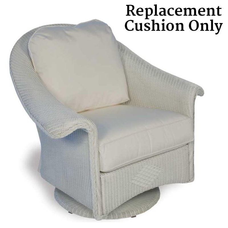 Lloyd Flanders Chesapeake Swivel Rocker - Replacement Cushions