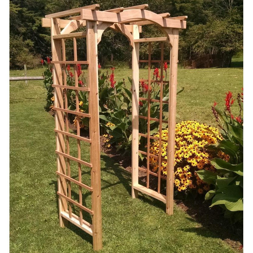 Cedar Wood Outdoor Garden Arbors for Sale | Backyard Arbors