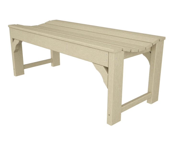POLYWOOD® Poly Traditional Garden 60" Backless Bench