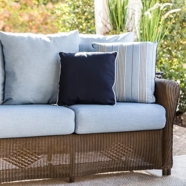 Lloyd Flanders Loom Reflections Outdoor Wicker Sofa