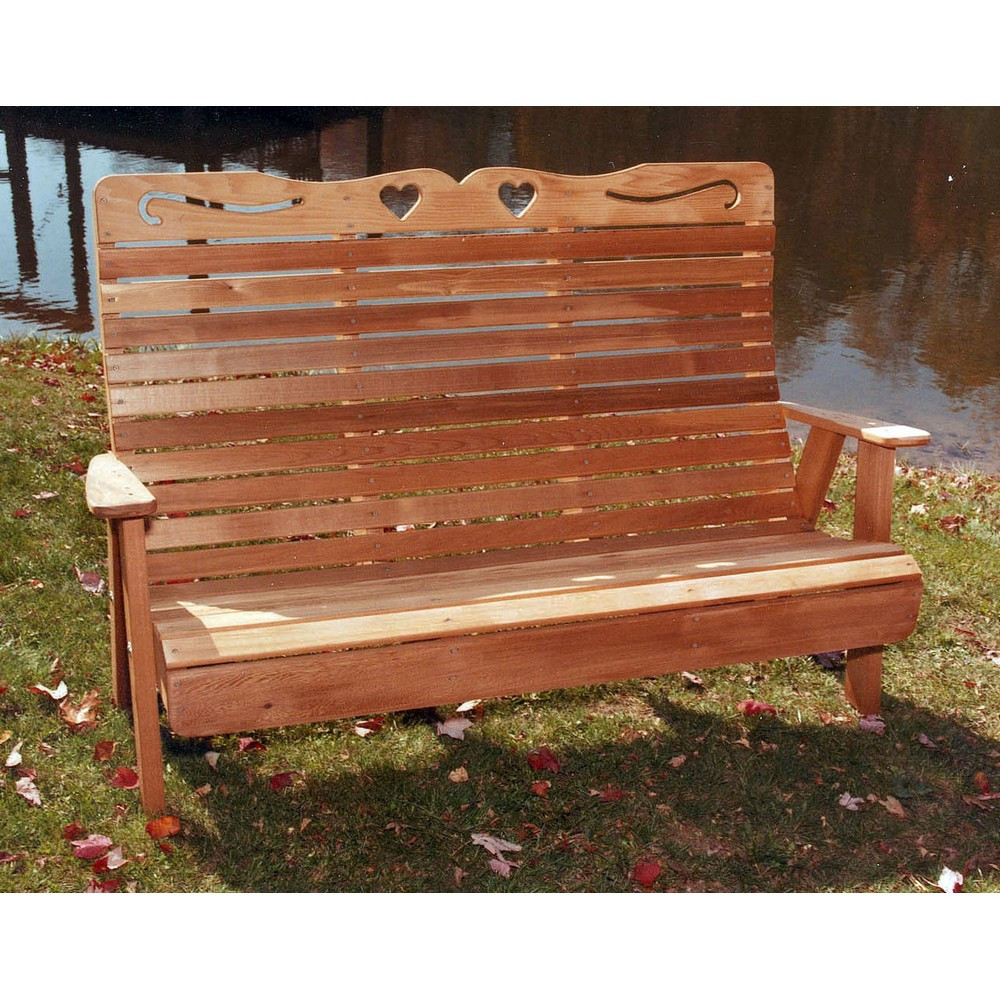 Cedar Garden Bench Kit