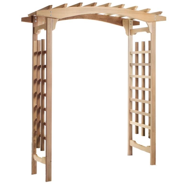 Red Cedar Arbor Kit|Red Cedar Garden Arbor