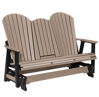 Berlin Gardens Comfo-Back Glider|Outdoor Resin Glider Rocker