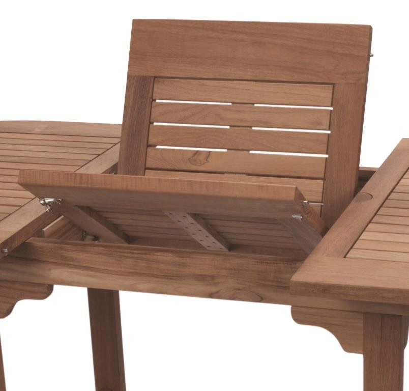 Teak Rectangular Expansion Tables - Three Sizes