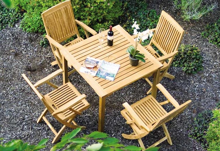 Outdoor Teak Dining Sets|Teak Patio Dining Tables & Chairs