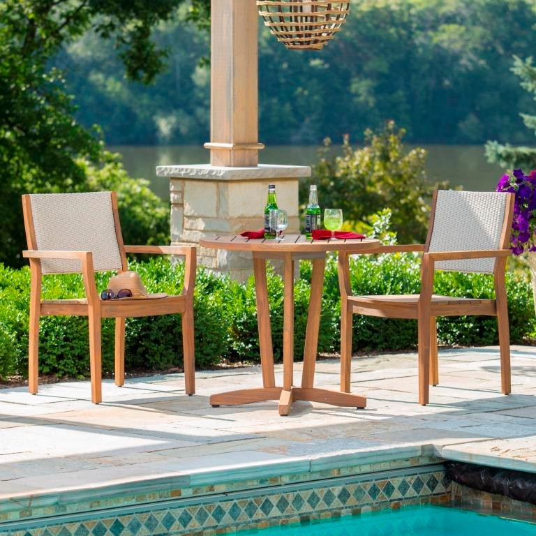 Teak Outdoor Patio Furniture Sets - Dining Tables & Chairs