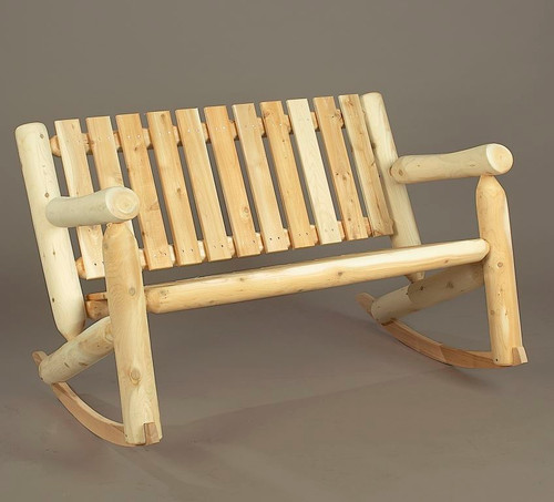 White Cedar Rocker Seating Set | Patio Furniture for Sale