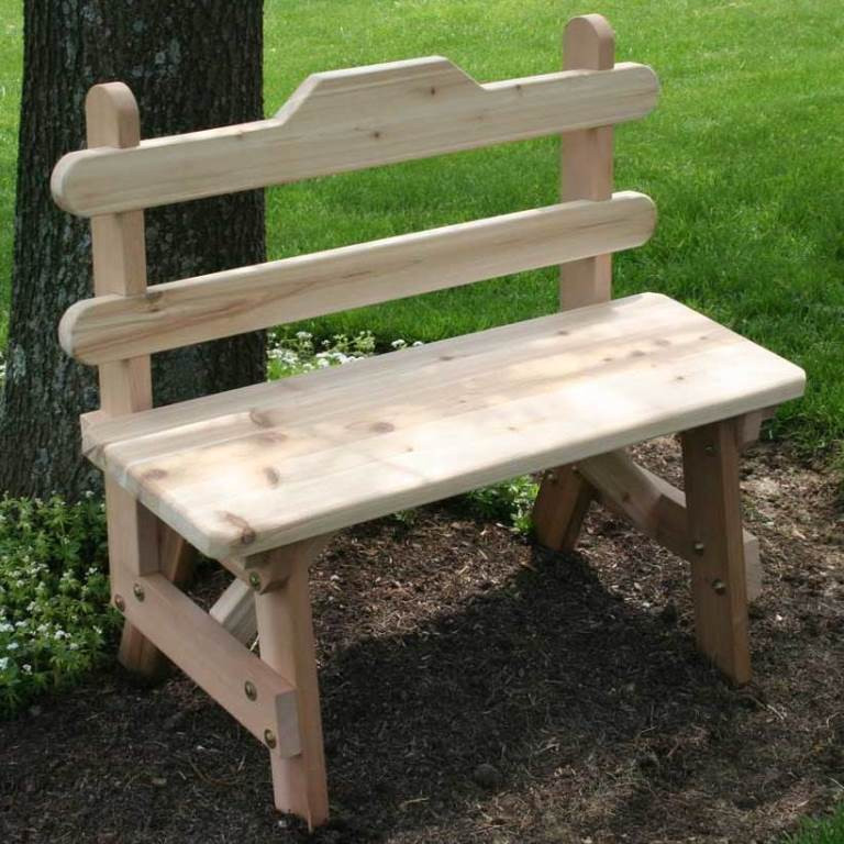 Designer Cedar Wood Potters Bench | Potting Storage Bench