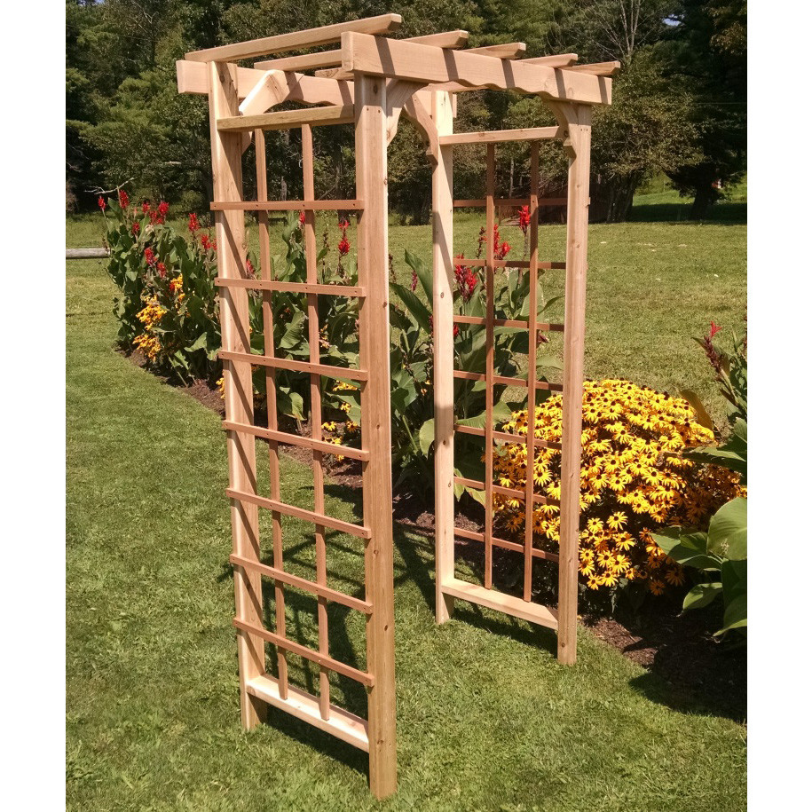 Cedar Wood Outdoor Garden Arbors for Sale | Backyard Arbors