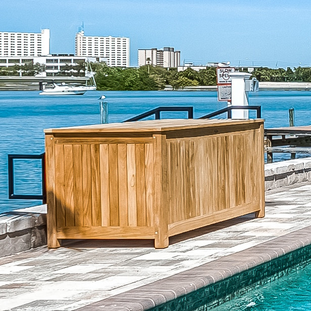 Teak Extra-Large Outdoor All-Purpose Storage Box