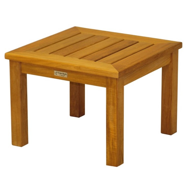 20-inch Tall Square Side Table|Outdoor Square End Table