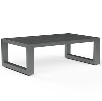 Sunset West Aluminum Redondo 54" Coffee Table