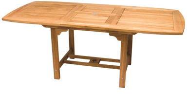 Teak Rectangular Expansion Tables - Three Sizes