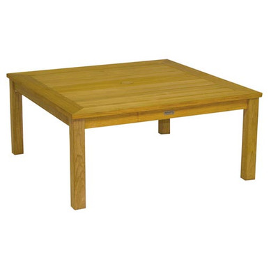 42" Square Teak Outdoor Coffee Table | Outdoor Furniture Plus