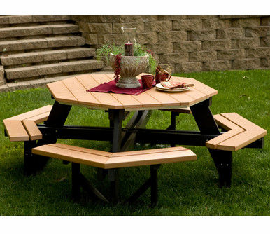 Resin Octagonal Picnic Table | Octagon Outdoor Table
